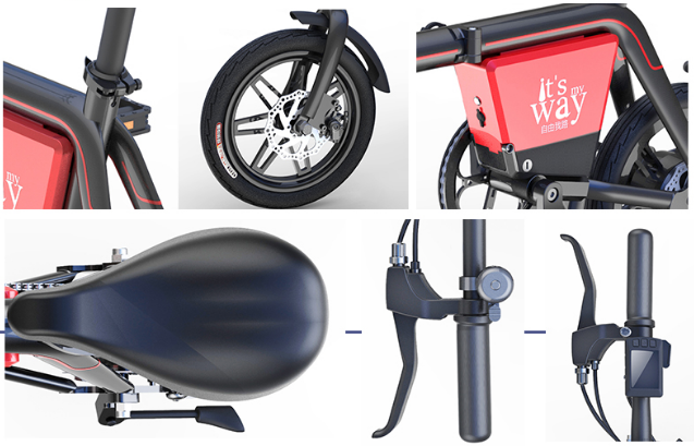 Lithium Battery Powered Bikes For Adults PPS With Pedal Battery Assist Bike