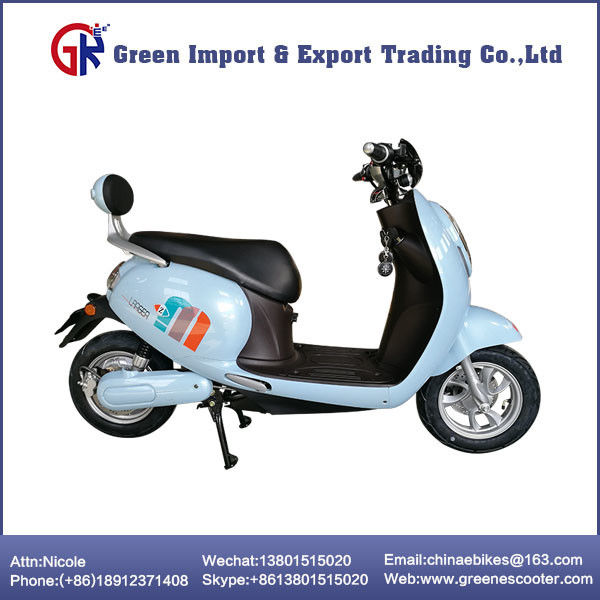 EEC 60V 20AH Lithium Battery Electric Moped Scooter With Pedals ...